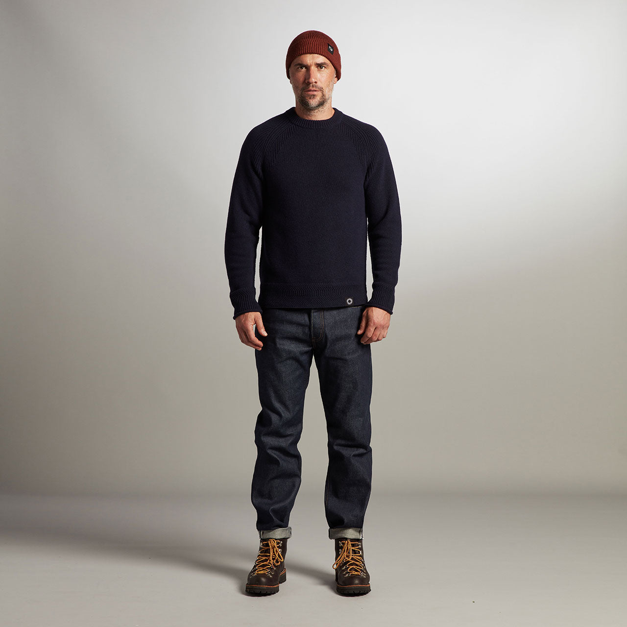 Caird Recycled Cashmere Sweater | Heritage Knitwear | Shackleton