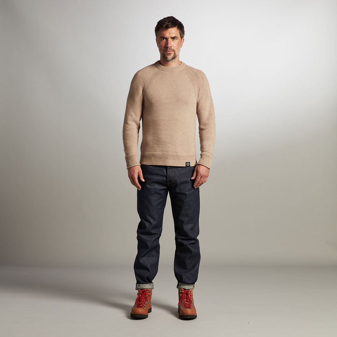 Caird Recycled Cashmere Sweater | Heritage Knitwear | Shackleton