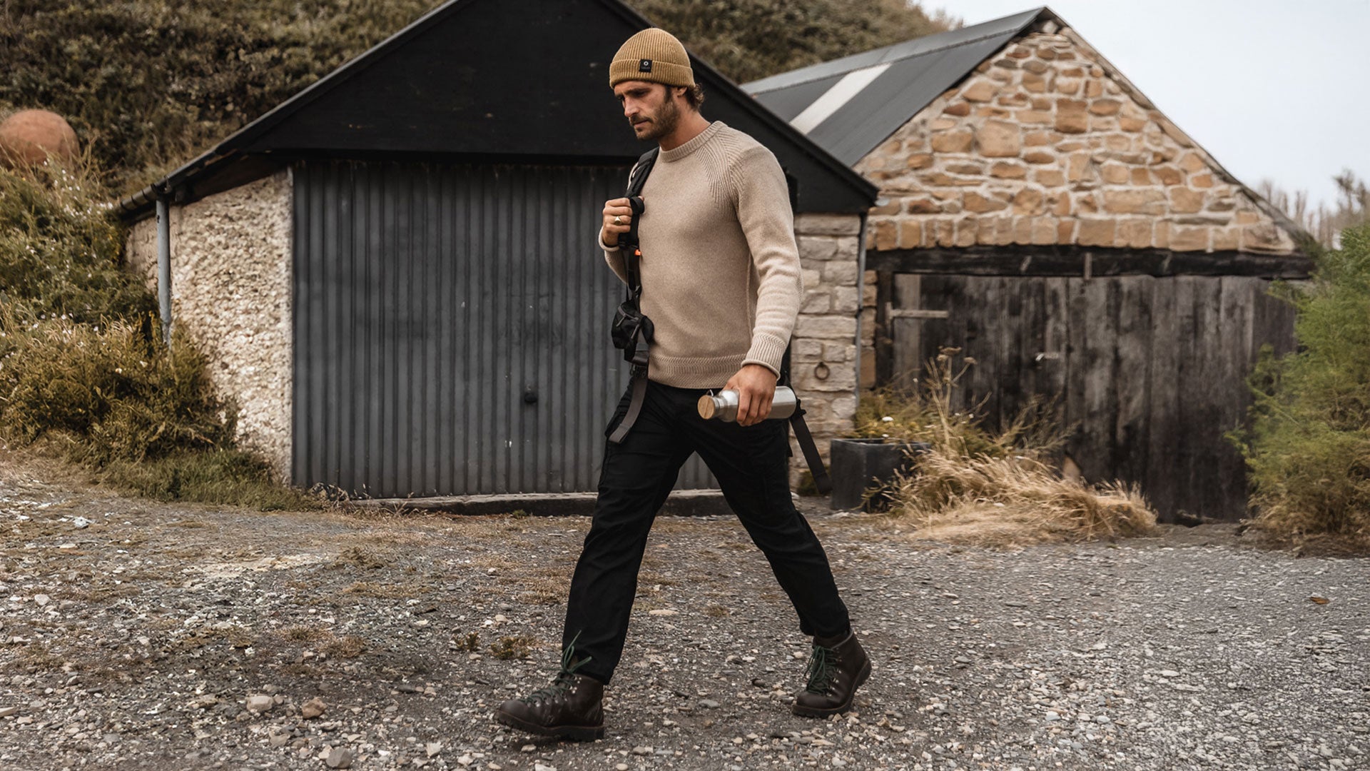 Caird Recycled Cashmere Sweater | Heritage Knitwear | Shackleton