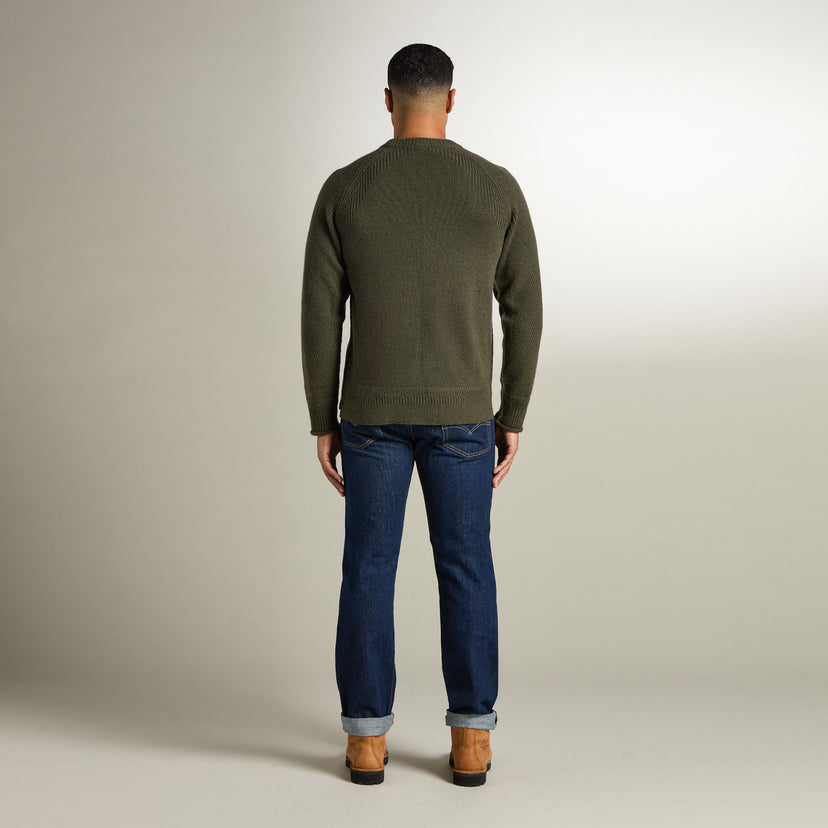 Caird Recycled Cashmere Sweater | Heritage Knitwear | Shackleton