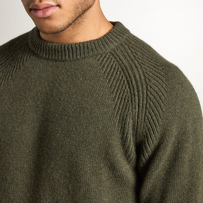 Caird Recycled Cashmere Sweater | Heritage Knitwear | Shackleton