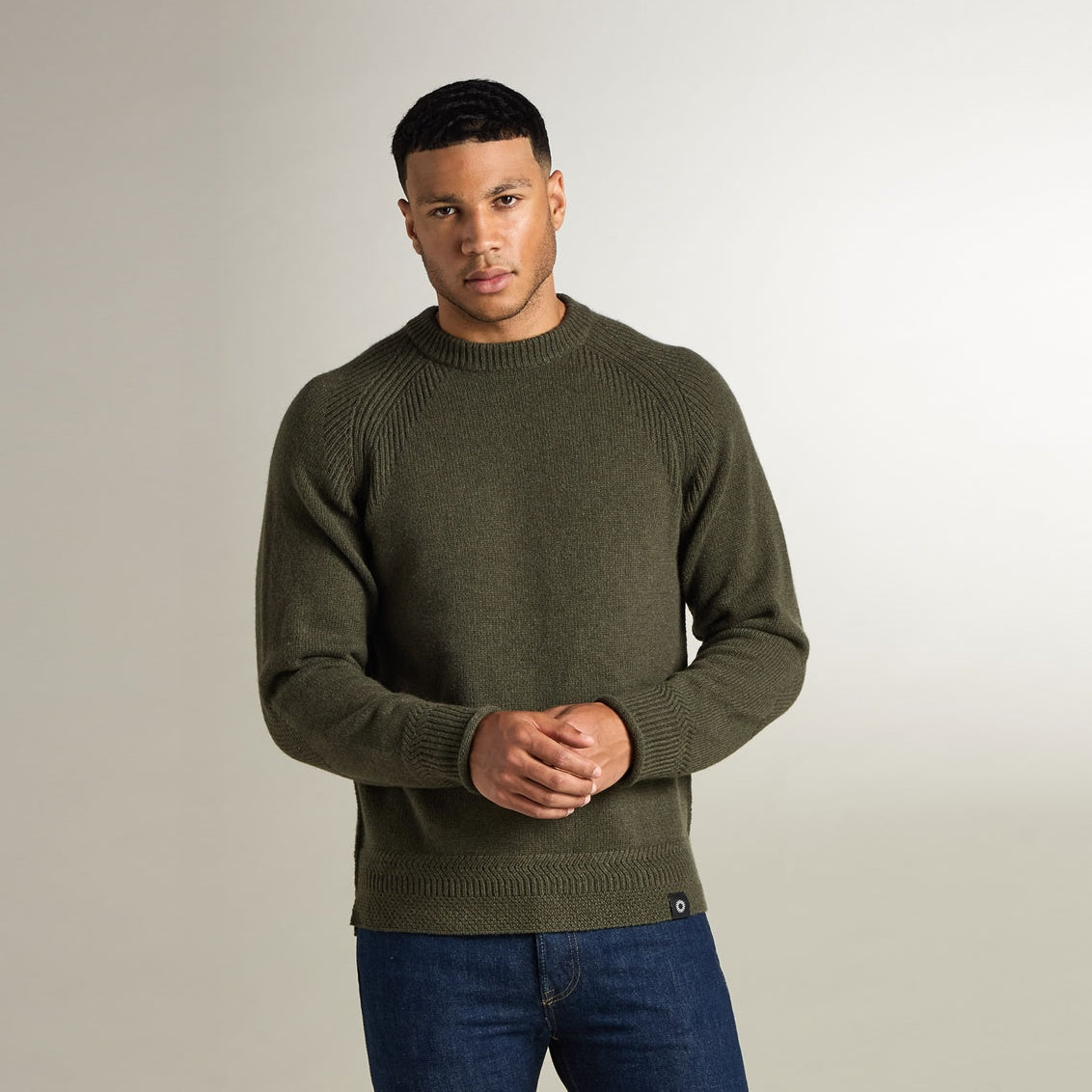 Caird Recycled Cashmere Sweater | Heritage Knitwear | Shackleton