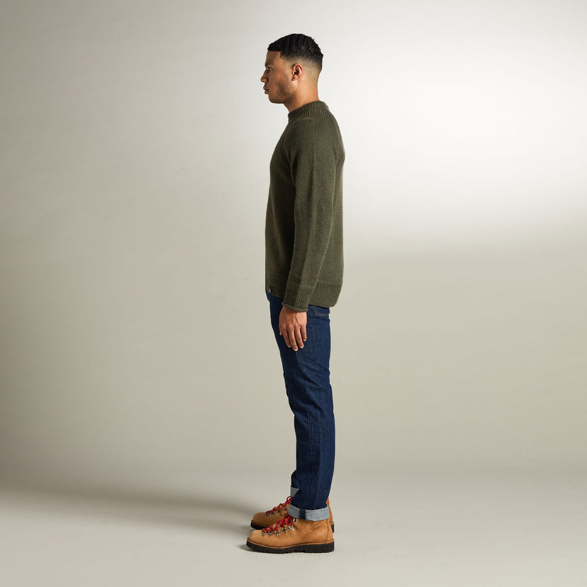 Caird Recycled Cashmere Sweater | Heritage Knitwear | Shackleton