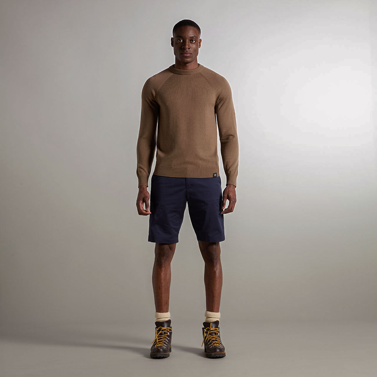 Hampton Merino Sweater | Crew Neck Knitwear | Shackleton