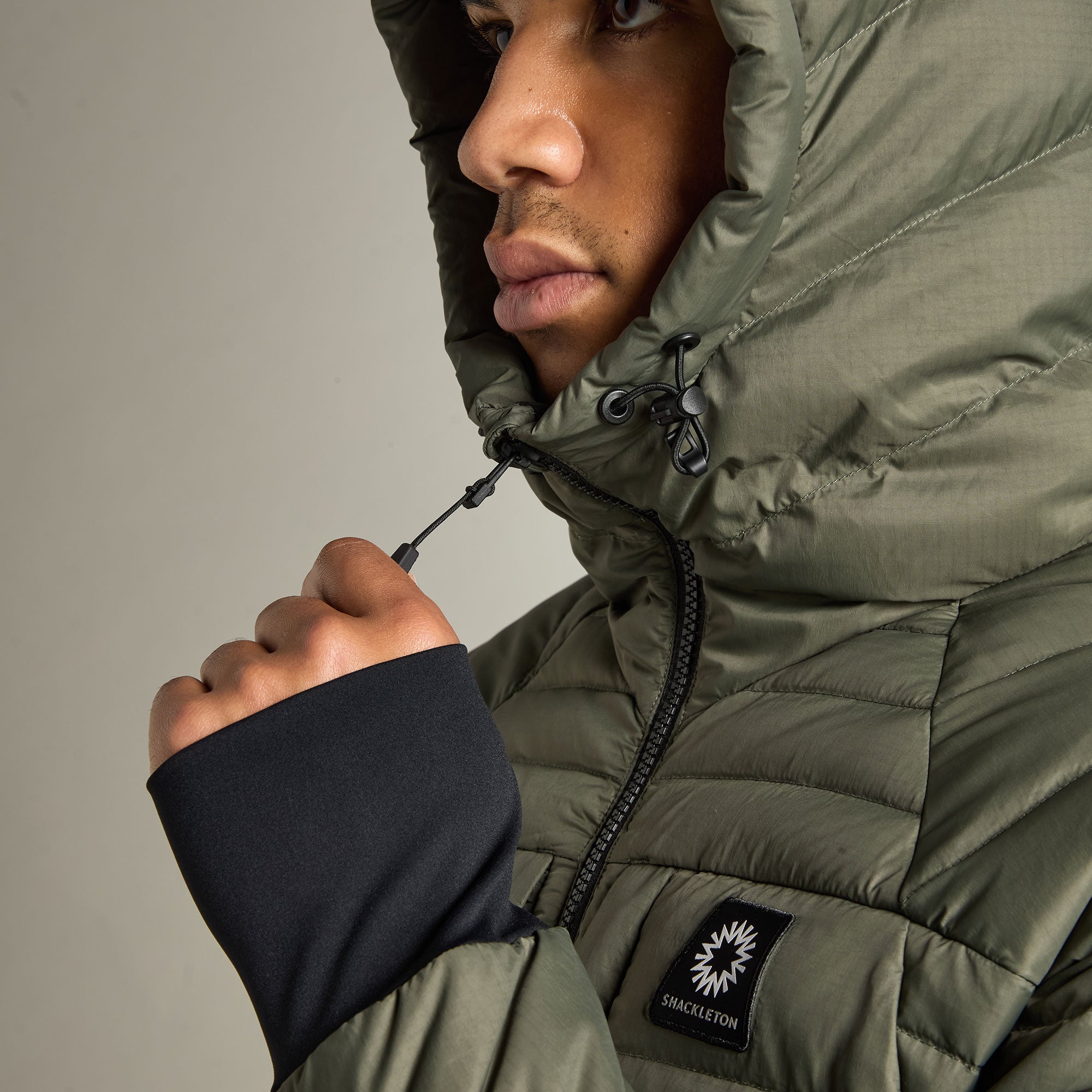 Rothera Hooded Down Jacket | Men's Puffer Coat | Shackleton